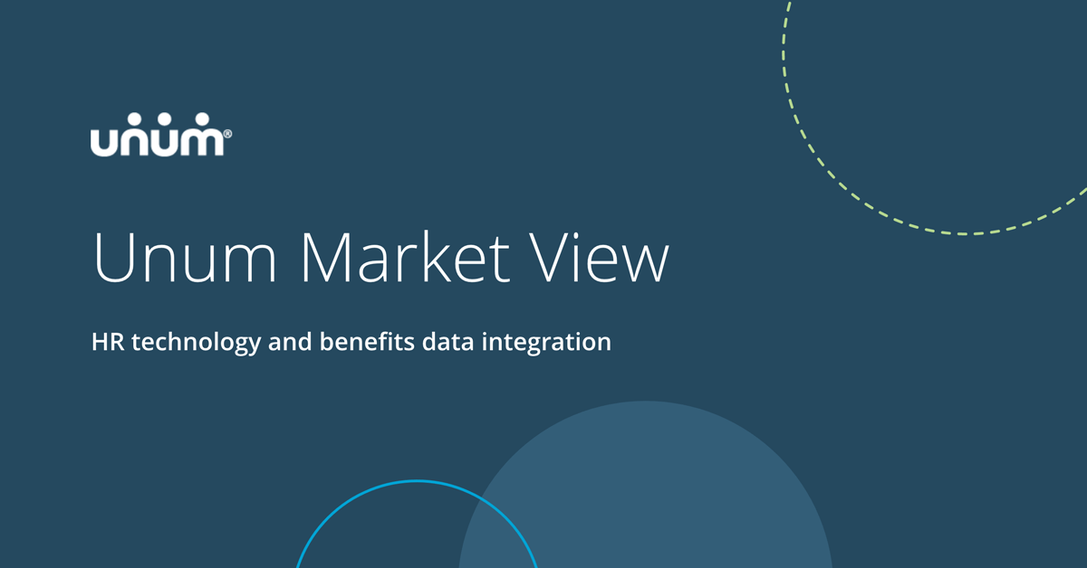 Unum Market View: HR technology and benefit data integration